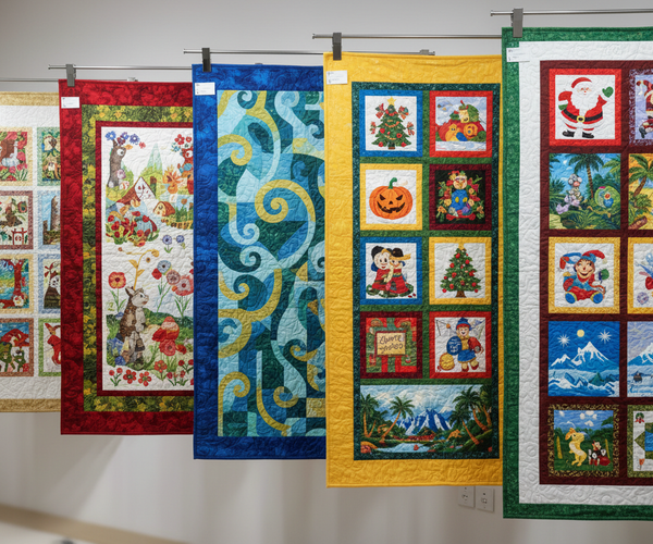 Fabric Panels - Pre-Printed Quilting Panels & Designs | MT Peak Fabric